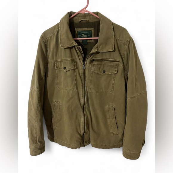 Bass | Jackets & Coats | Bass Mens Military Olive Field Jacket | Poshmark